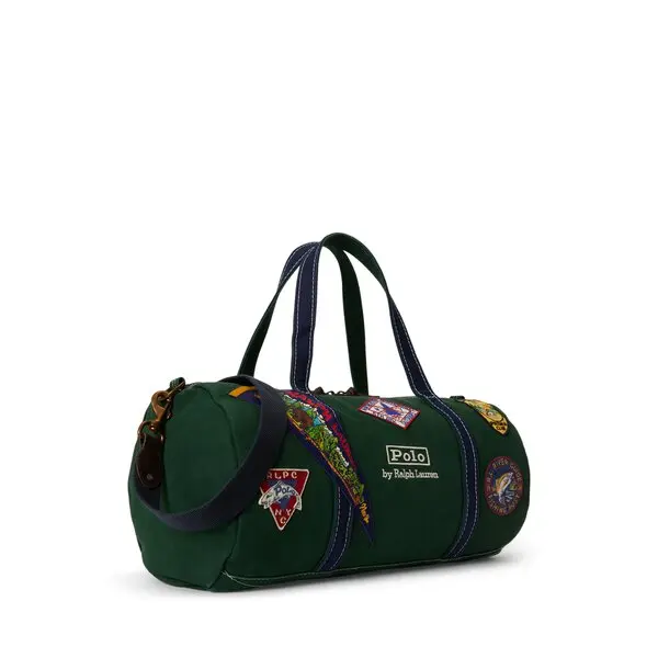 Ralph Lauren Logo-patch Canvas Duffel