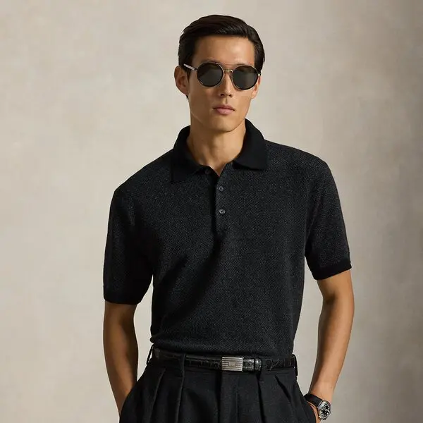 Ralph Lauren Relaxed Fit Wool Polo-collar Sweater