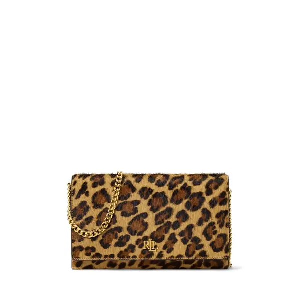 Ralph Lauren Print Haircalf Medium Adair Ii Crossbody