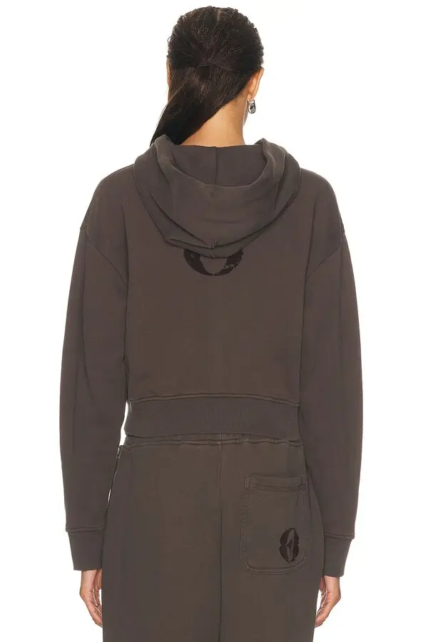 On X Fka Twigs Club Collective Frt Zip Jacket - Espresso
