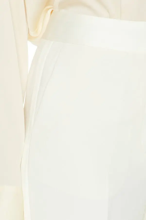 FLEUR DU MAL Tuxedo Pant - Ivory