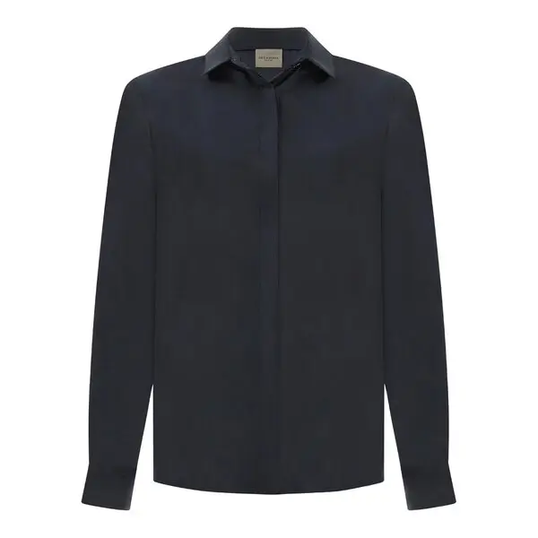 Paul & Shark Silk Twill Button-up Shirt