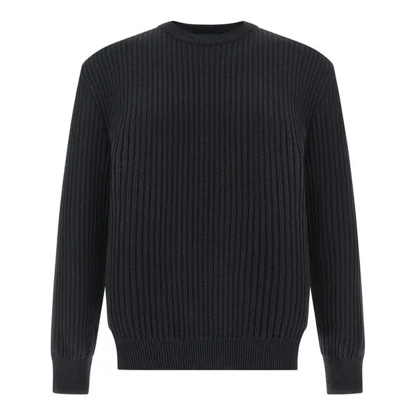 Paul & Shark Tech Wool Crewneck Sweater With Typhoon® Platinum Details - Blue