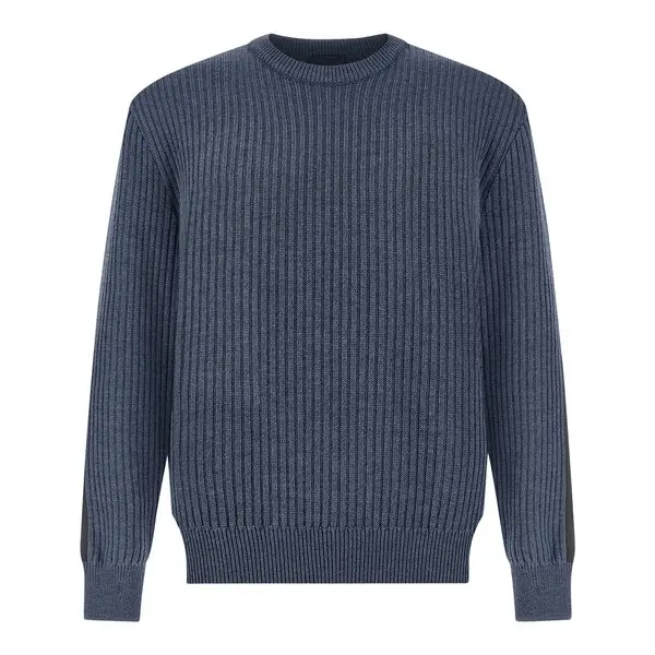 Paul & Shark Tech Wool Crewneck Sweater With Typhoon® Platinum Details - Versilia