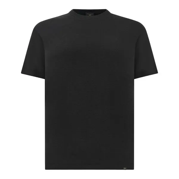 Paul & Shark T-shirt X-soft In Cotone Interlock - Black