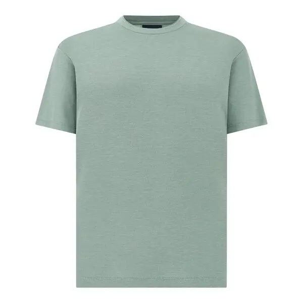 Paul & Shark T-shirt X-soft In Cotone Interlock - Slate Gray