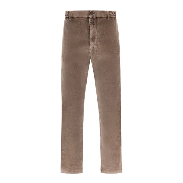 Paul & Shark Alba Trousers In Corduroy - Taupe