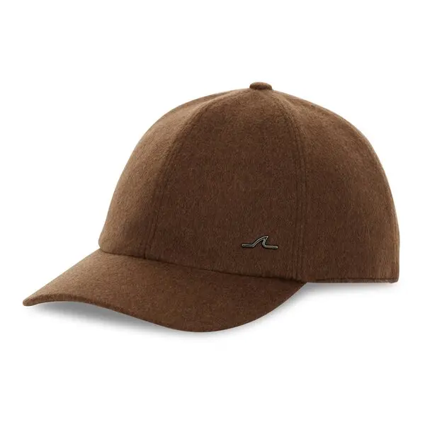 Paul & Shark Cashmere Baseball Cap - Chestnut