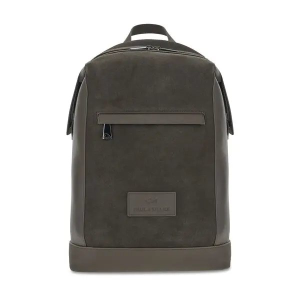 Paul & Shark Firenze Backpack In Leather And Suede