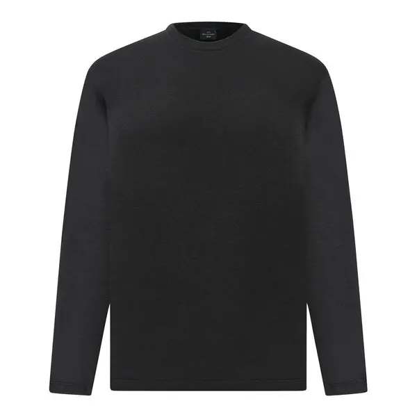 Paul & Shark Fil-à-fil Cotton Blend T-shirt - Black