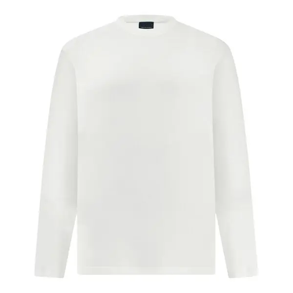 Paul & Shark Fil-à-fil Cotton Blend T-shirt - Milk