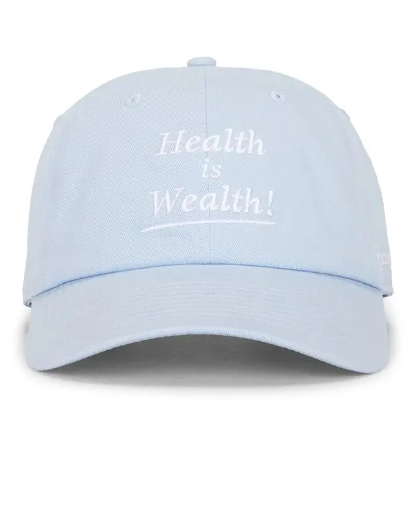 SPORTY & RICH Health Is Wealth" Baseball Cap
