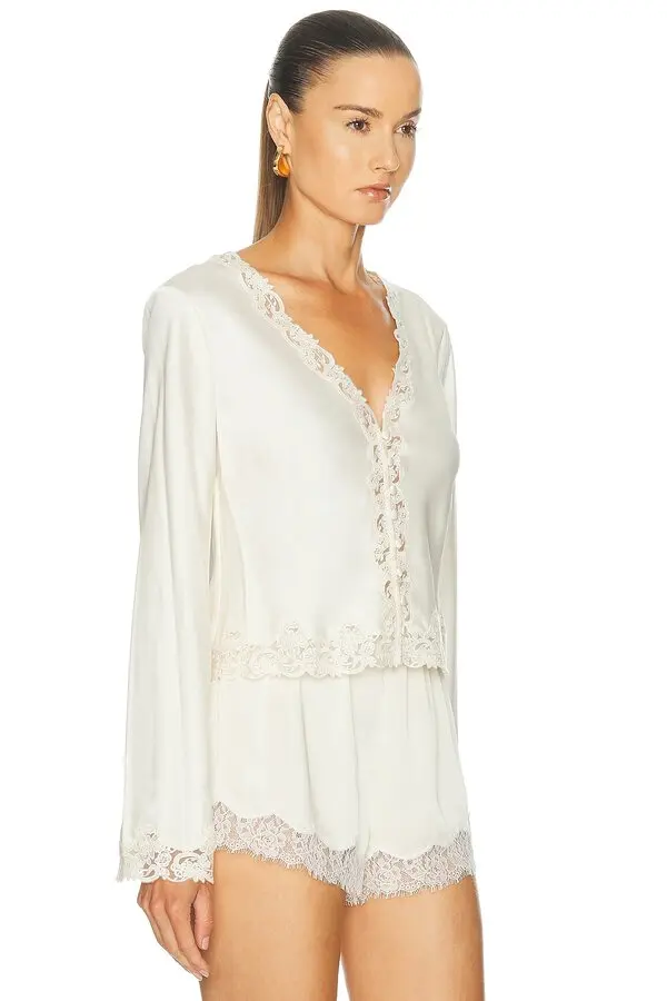 LoveShackFancy Fioretta Top