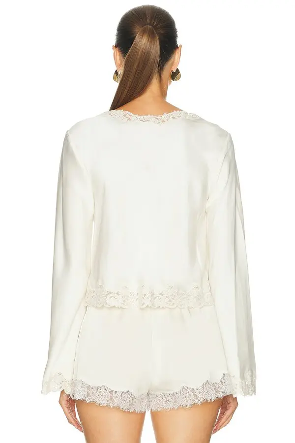 LoveShackFancy Fioretta Top