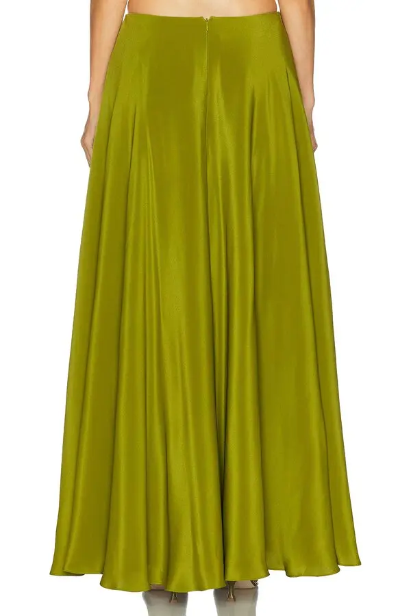 Cult Gaia Cyrene Skirt - Chive