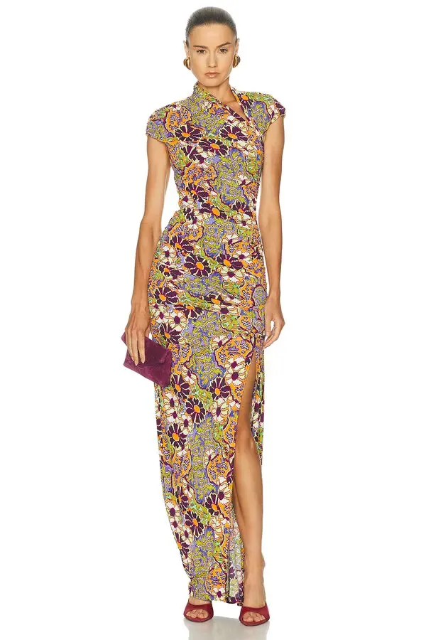 ALEMAIS Joanna Midi Dress