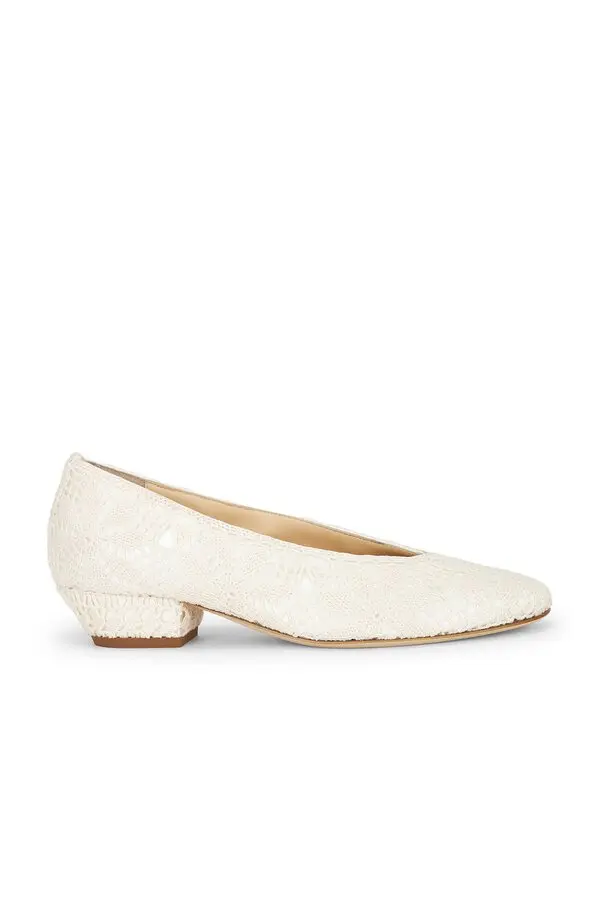 Magda Butrym Crochet Ballerina Heel