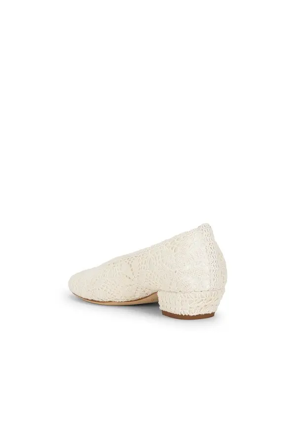 Magda Butrym Crochet Ballerina Heel