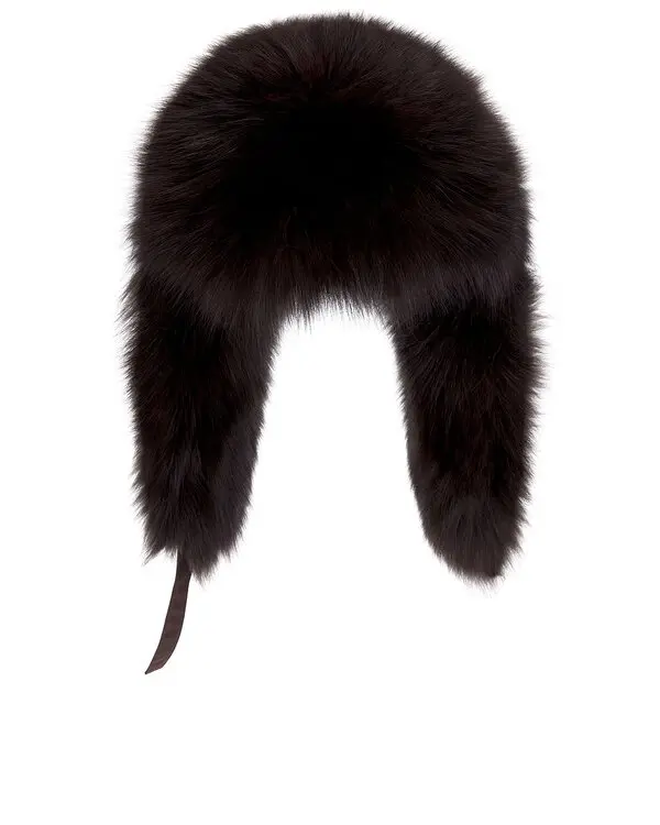 YVES SALOMON Fox Fur Chapka