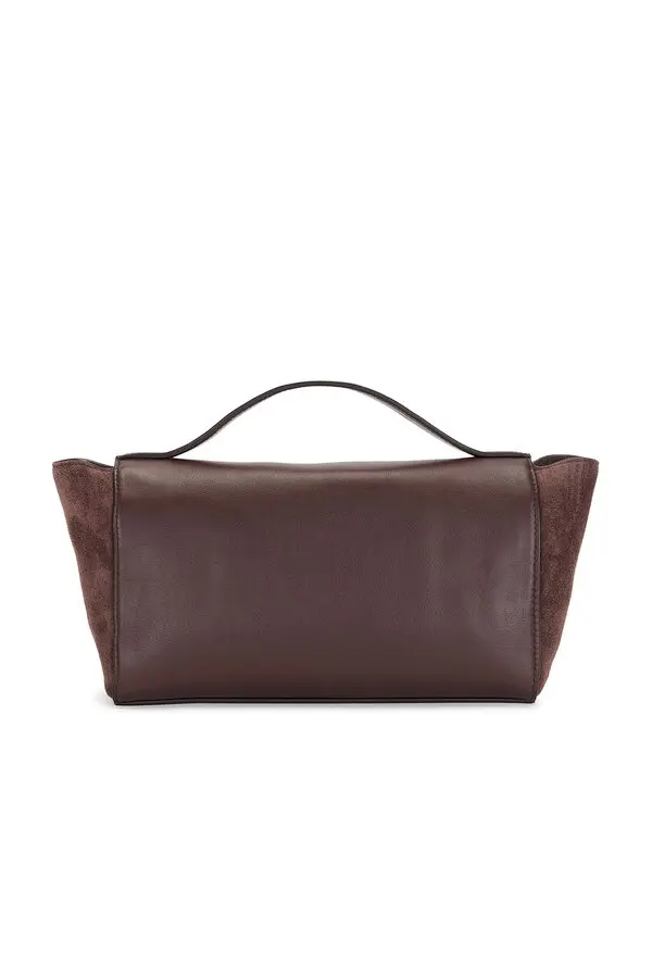 Savette Trapeze Pochette Bag - Coffee