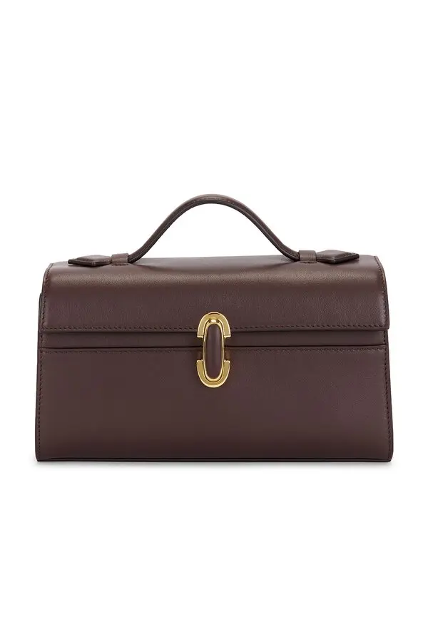 Savette Symmetry Pochette Bag - Coffee