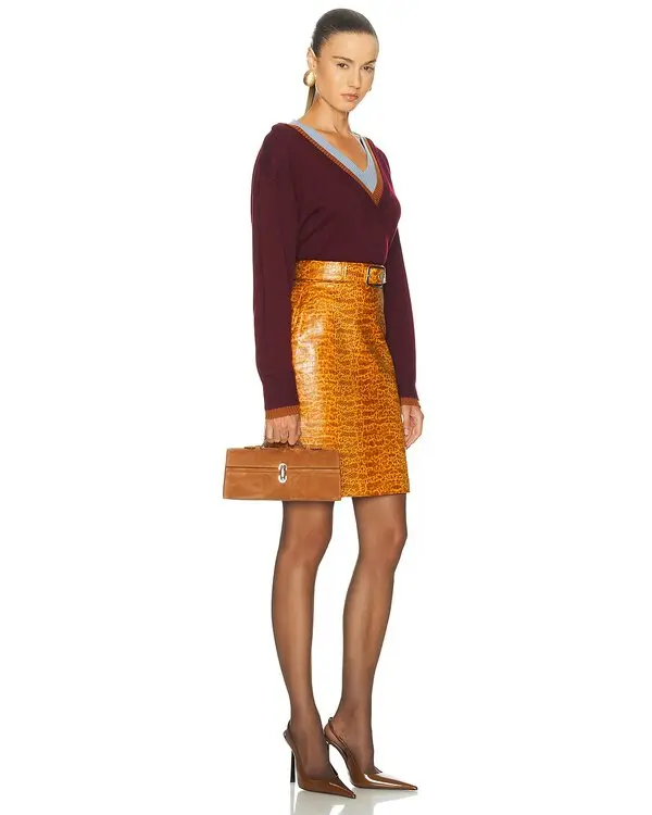 Savette Slim Symmetry Pochette Bag