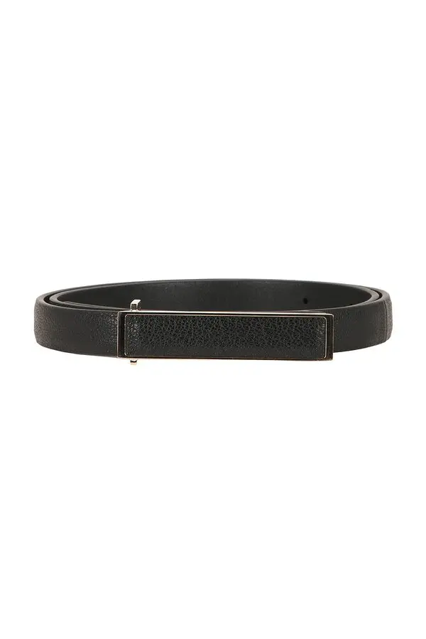 TOM FORD Shiny Supple Grain Leather Belt