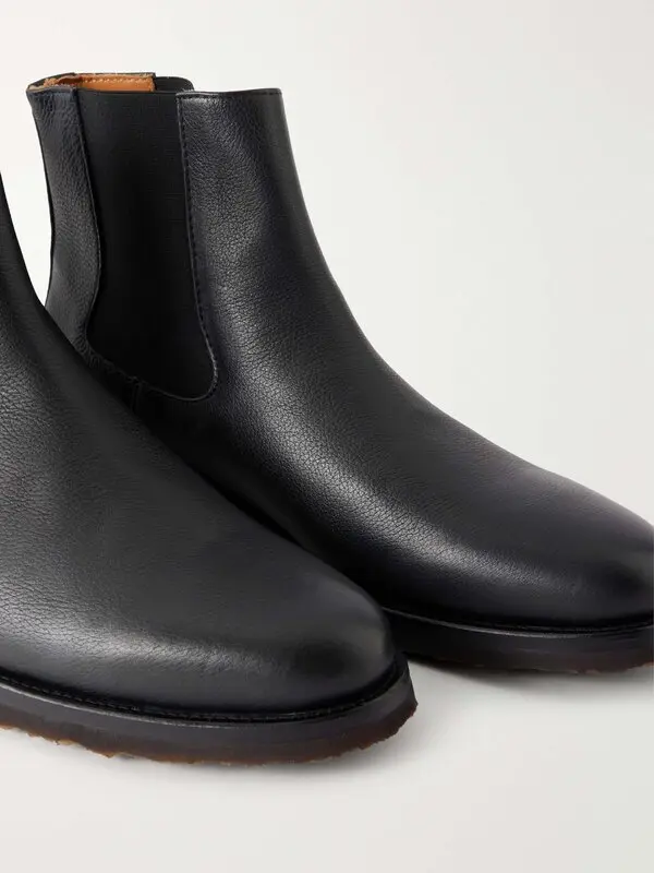 Mr P. Leather Chelsea Boots