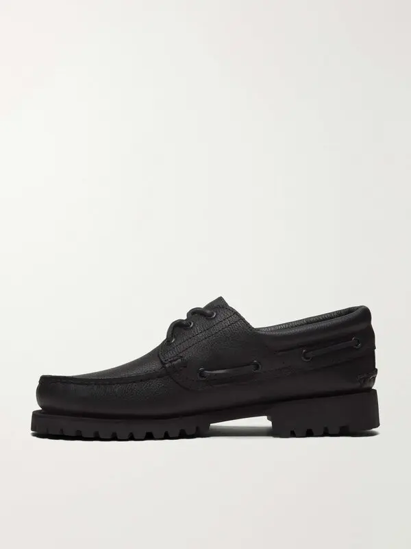 Timberland Authentic 3-eye Lug Full-grain Leather Boat Shoes