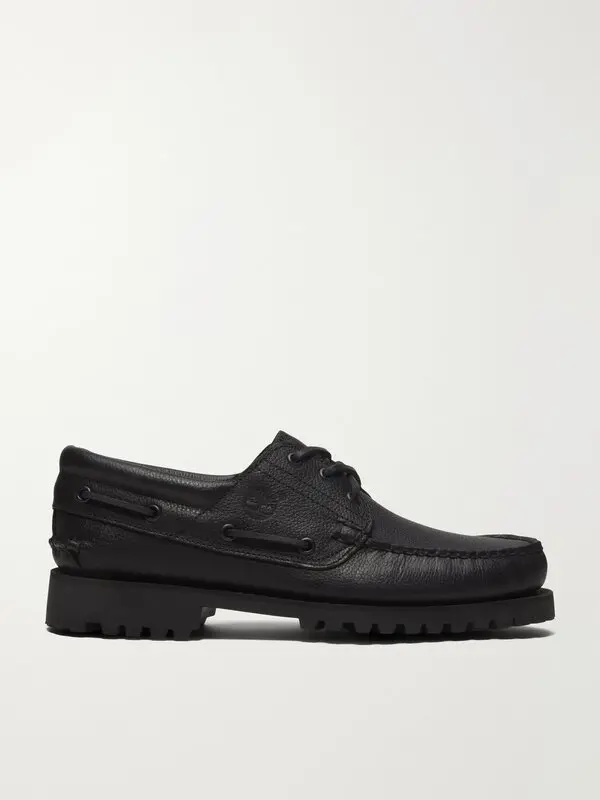 Timberland Authentic 3-eye Lug Full-grain Leather Boat Shoes