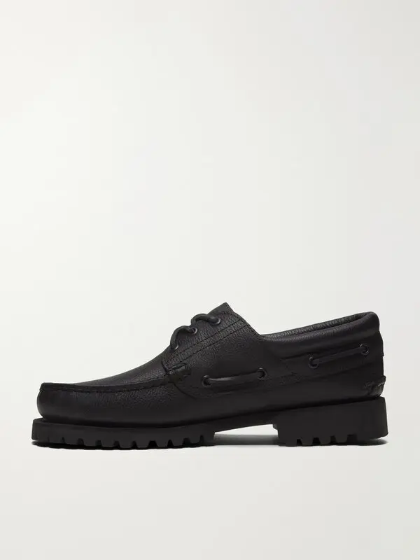 Timberland Authentic 3-eye Lug Full-grain Leather Boat Shoes