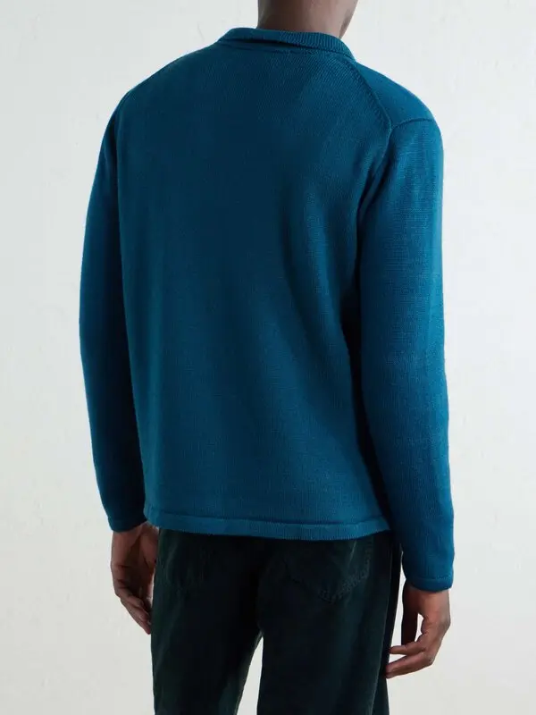 Inis Meáin Merino Wool And Linen-blend Cardigan