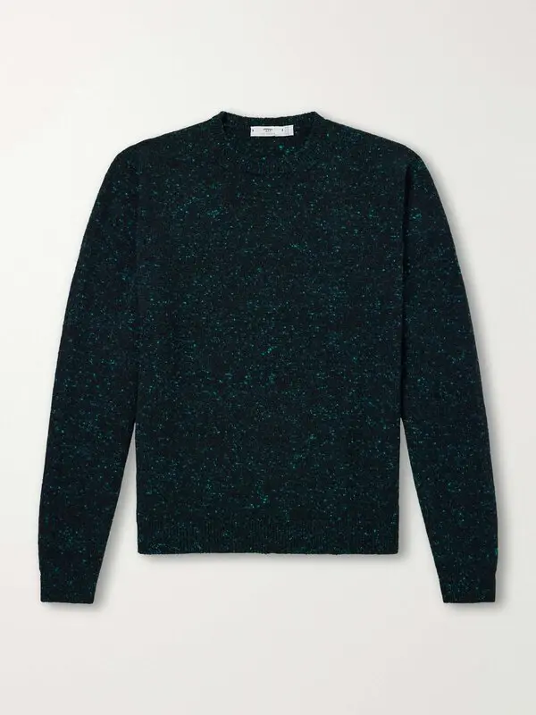 Inis Meáin Merino Wool And Cashmere-blend Sweater