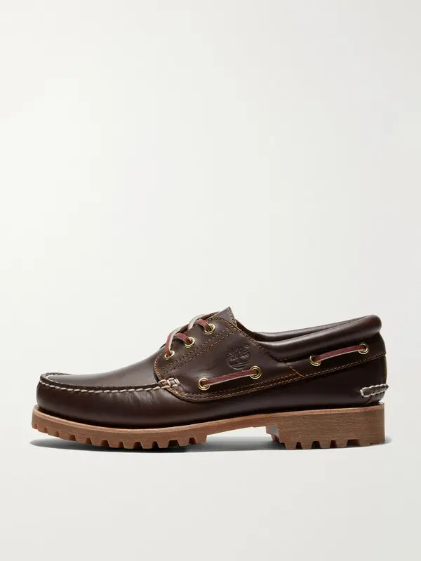 Timberland 3-eye Lug Leather Boat Shoes