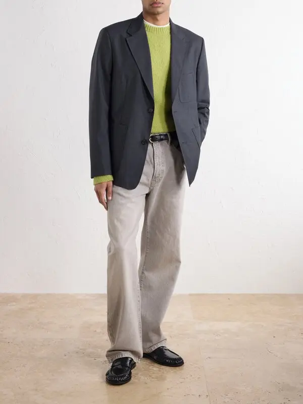 MFPEN Patch Wool-twill Blazer - Gray