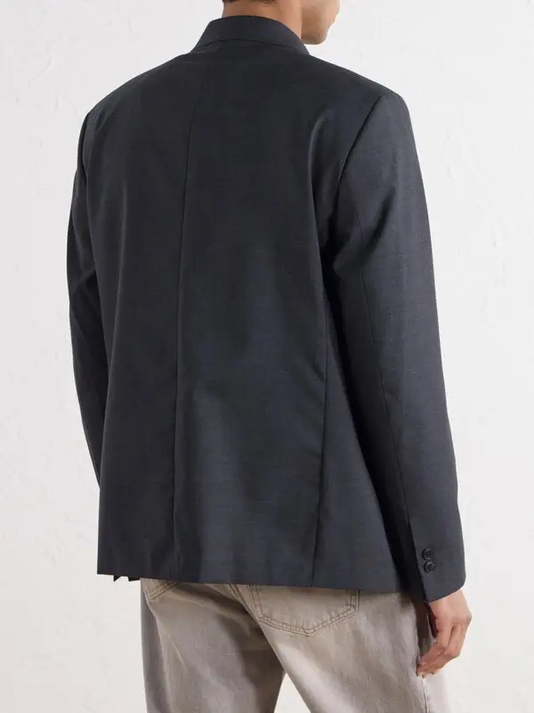 MFPEN Patch Wool-twill Blazer - Gray