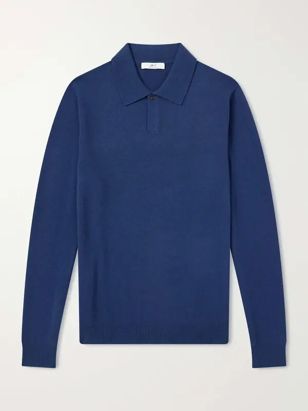 Mr P. Cashmere Polo Sweater
