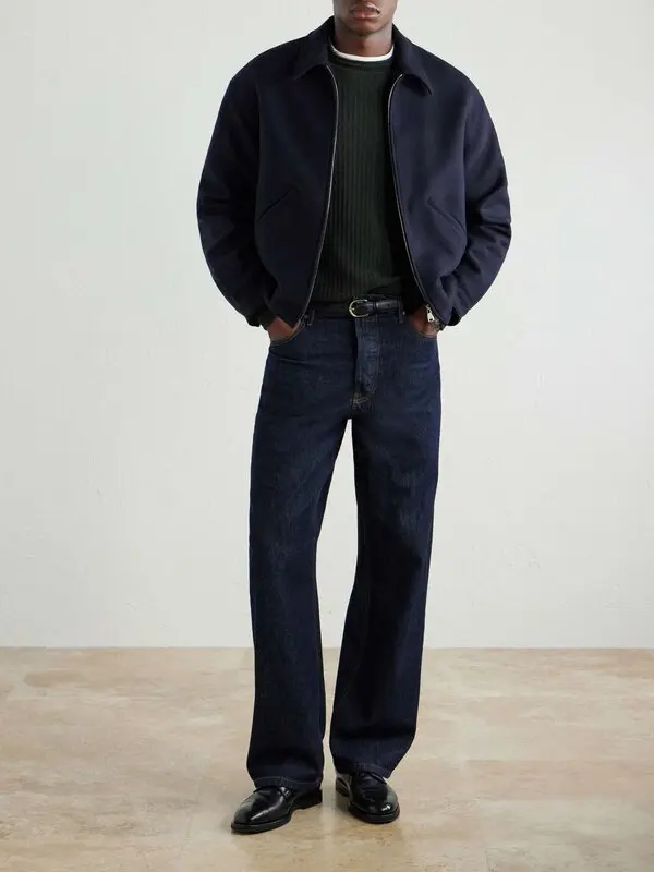 Inis Meáin Merino Wool And Cashmere-blend Sweater
