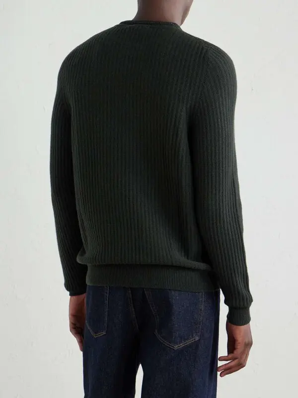 Inis Meáin Merino Wool And Cashmere-blend Sweater