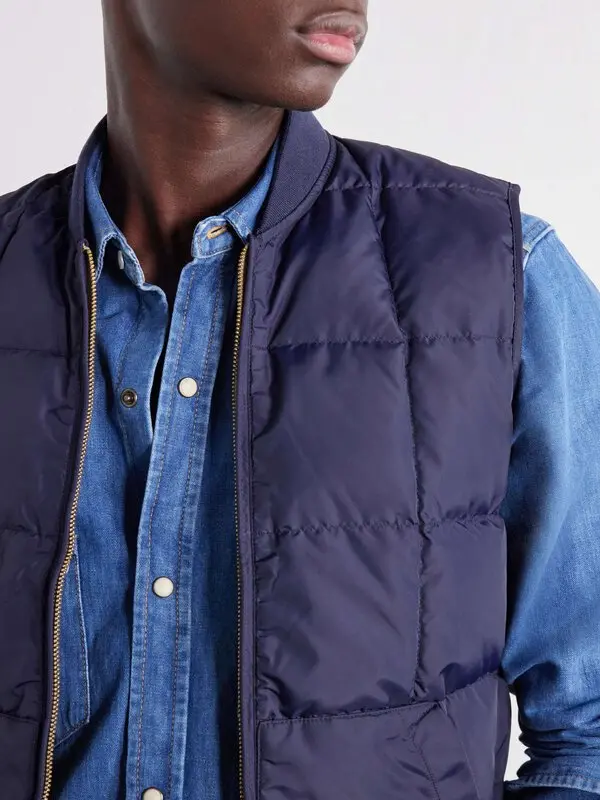 FORTELA Quilted Shell Down Gilet
