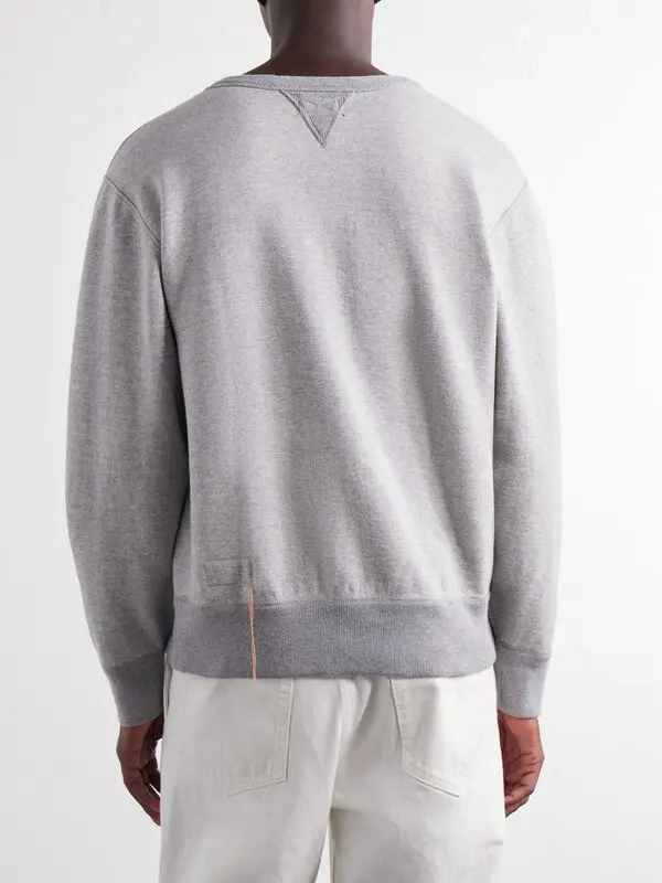 FORTELA Cotton-jersey Sweatshirt - Gray
