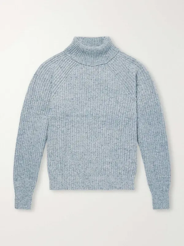 Inis Meáin Boatbuilder Ribbed Cashmere Sweater