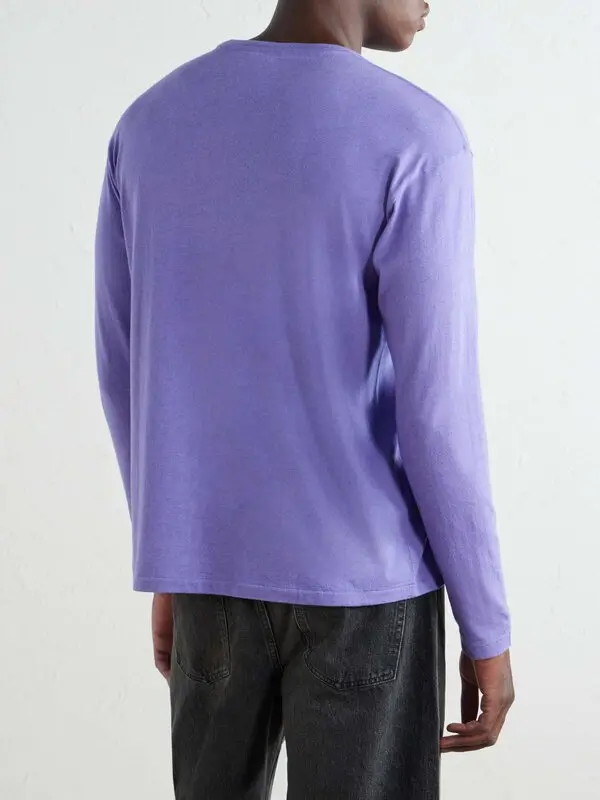 Auralee Cotton-jersey T-shirt