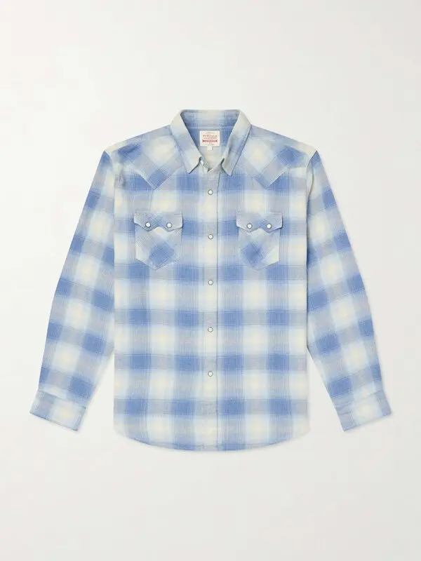 FORTELA Josh Checked Cotton Shirt