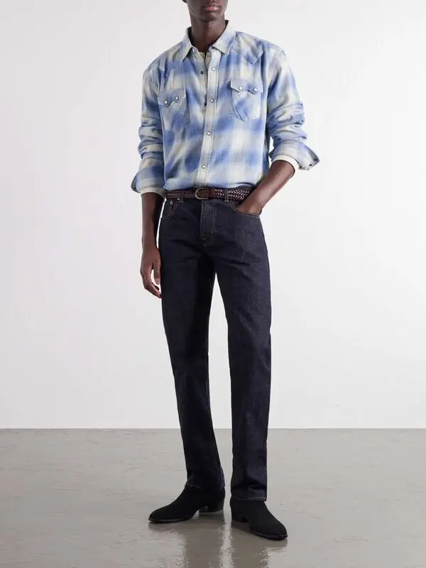FORTELA Josh Checked Cotton Shirt