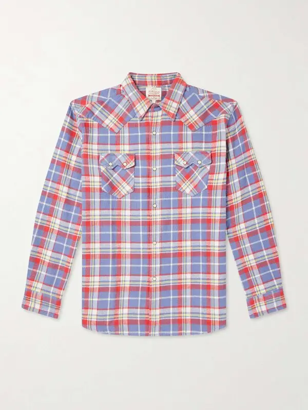 FORTELA Josh Checked Cotton Shirt