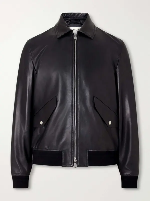 VALSTAR Roy Leather Jacket - Black