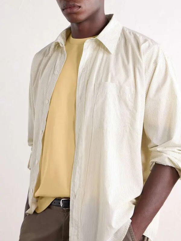 Auralee Luster Cotton-jersey T-shirt