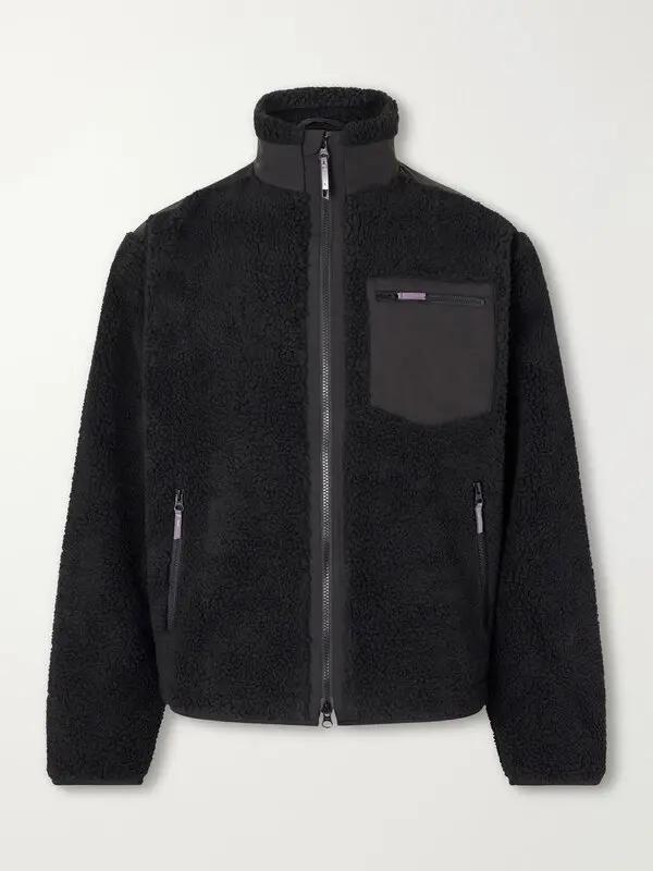 CORRIDOR Fleece Jacket - Black