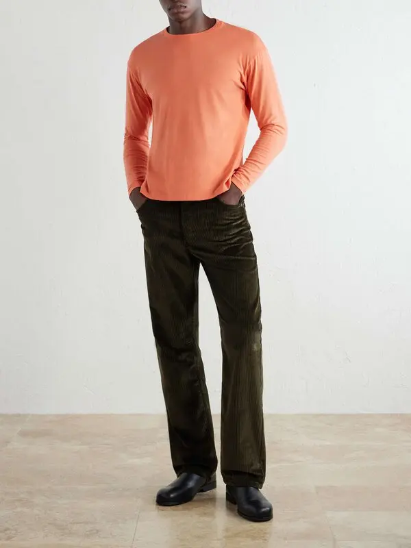 Auralee Cotton-jersey T-shirt